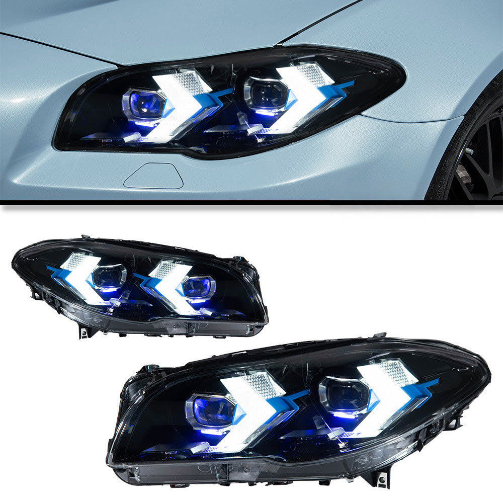 LED Headlight For BMW 5 Series F10 2011–2017 Facelift Style Assembly P ...