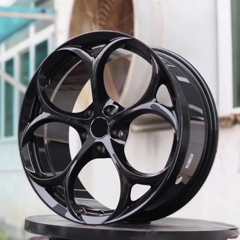Forged wheels 19 inches fit Alfa Romeo Giulia, Stelvio upgraded rims（1 ...