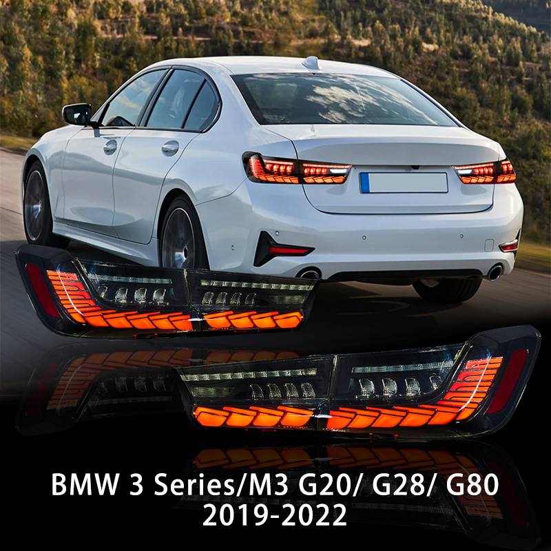 Suitable for BMW 3 Series/M3 G20/ G28/ G80 (2019-2022) LED Tail Light ...
