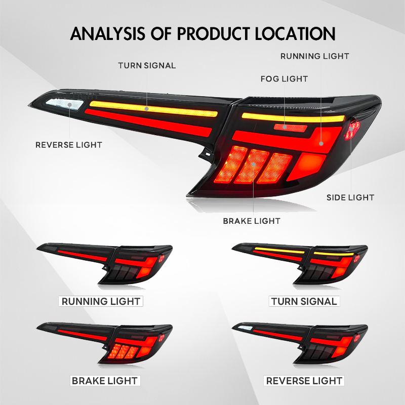 New LED Tail Light Assembly for Toyota Corolla GR Hatchback 2019 2020 ...