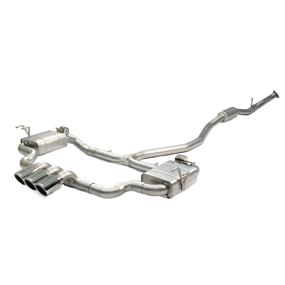 For 2016–2019 Honda Civic 1.5T Center Triple Tip Valve-Controlled Catb ...