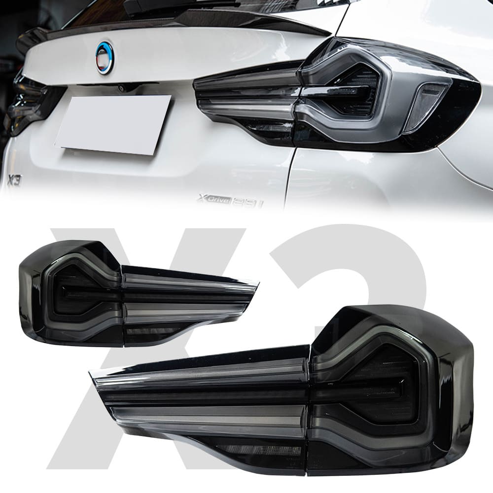 BMW X3 G01 G08 Tail Lights with Sequential Turn Signals (2018-2021 ...