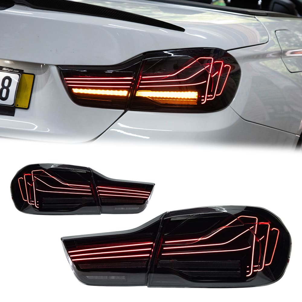 BMW 4 Series F32 F36 F82 CSL Laser Style LED Tail Lights (2013–2020 ...