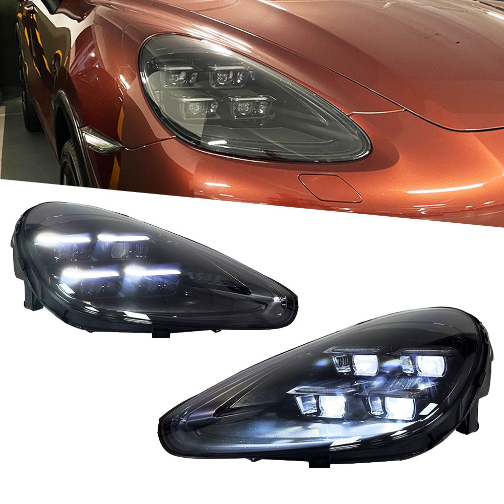 Porsche Cayenne 2011–2018 (958.1 & 958.2) Matrix LED Headlights Assemb ...