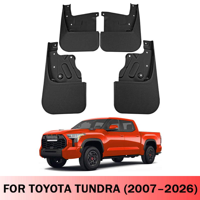 Toyota Tundra 2007–2026 Mud Flaps Splash Guards Front & Rear Set ...